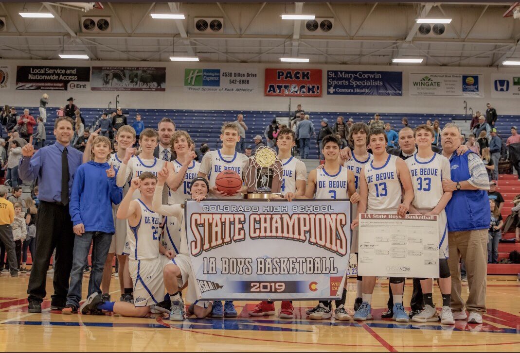 Congratulations to De Beque Boys Basketball Class 1A State Champions ...